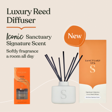 Sanctuary Spa Signature Collection Luxury Reed Diffuser - Sanctuary Spa