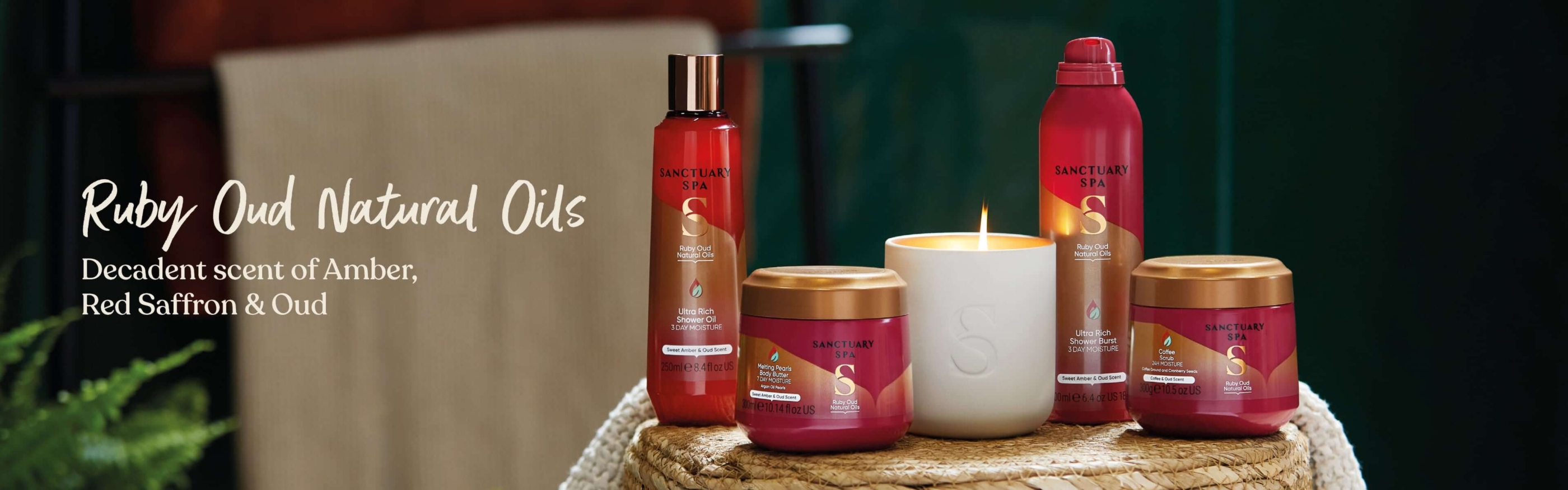 Ruby Oud Natural Oils - Sanctuary Spa