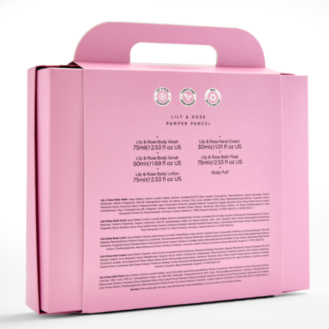 Sanctuary Spa Lily & Rose Pamper Parcel Gift Set - Sanctuary Spa